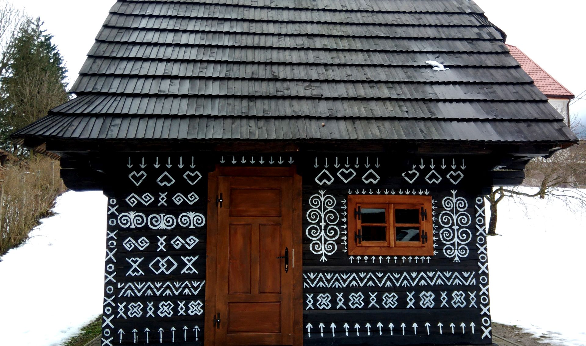 Słowackie Čičmany - Domy z piernika - Pióro Podróży