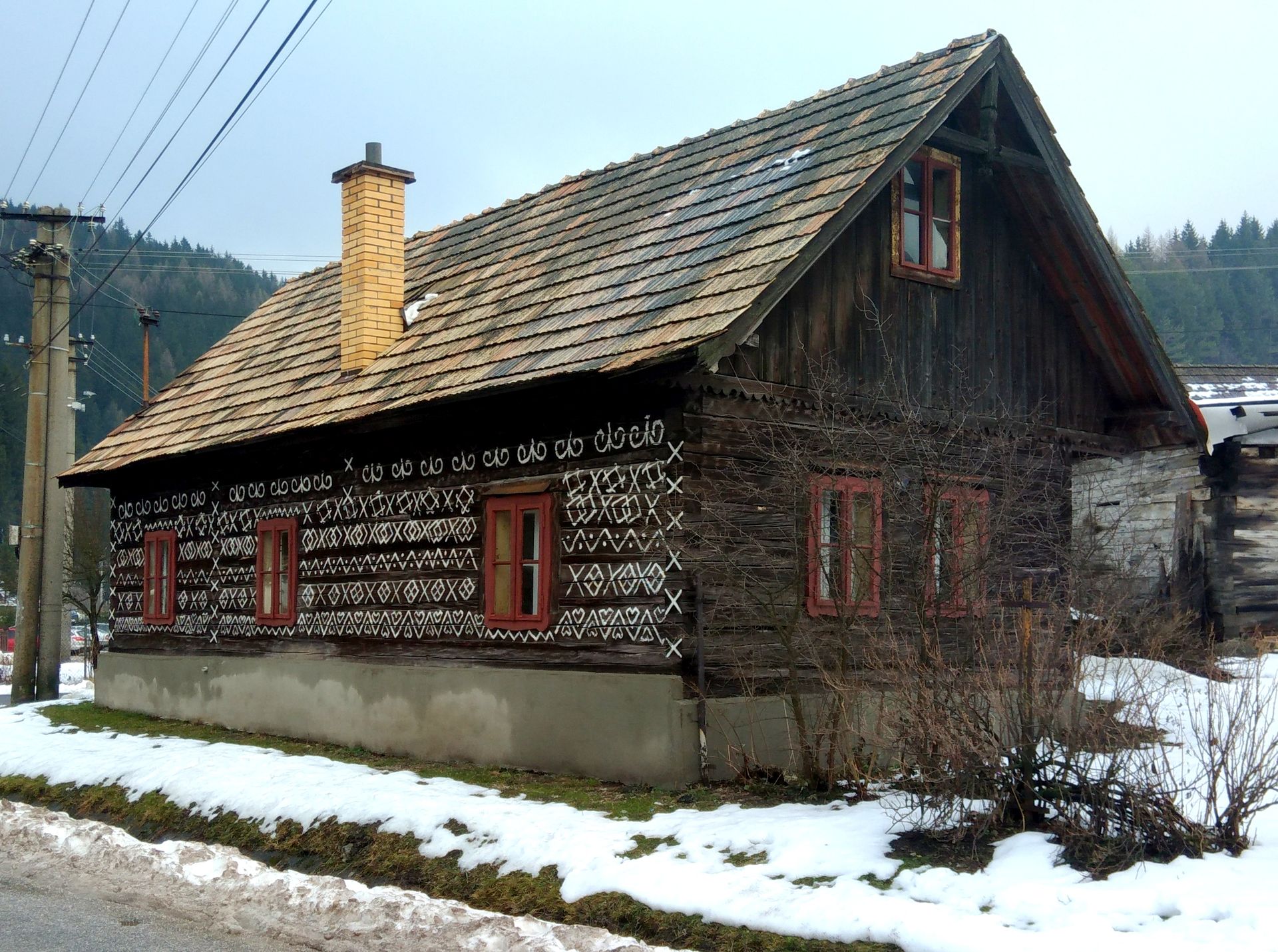 Słowackie Čičmany - Domy z piernika - Pióro Podróży